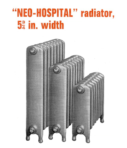 Hospital Radiators - The Old Radiator Company
