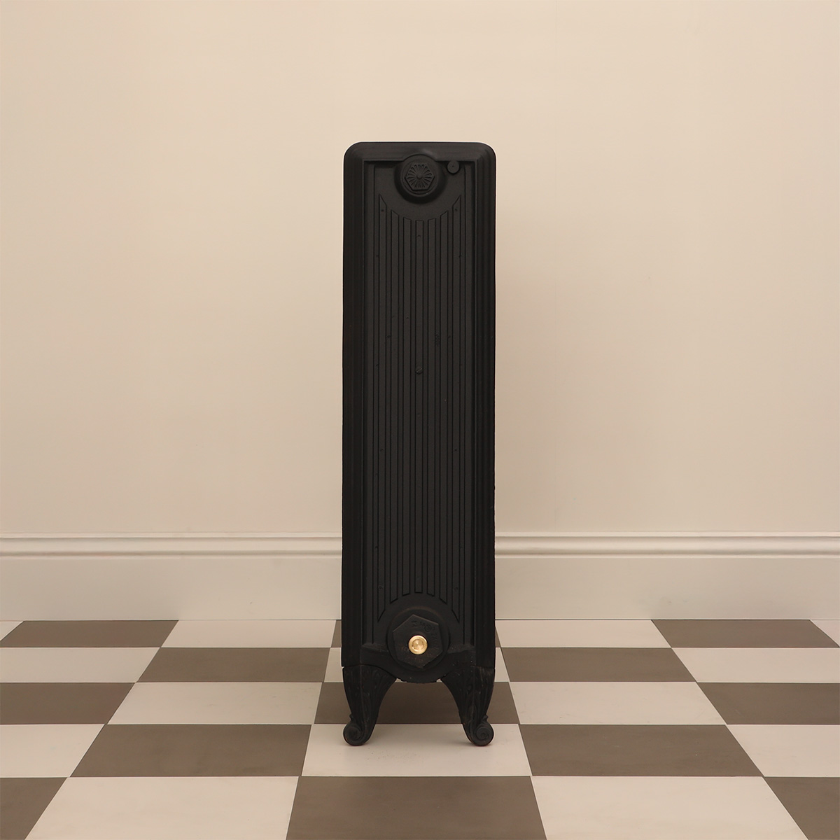 Italian Flue Plain 32in - Primed Cast Iron Radiator by National ...