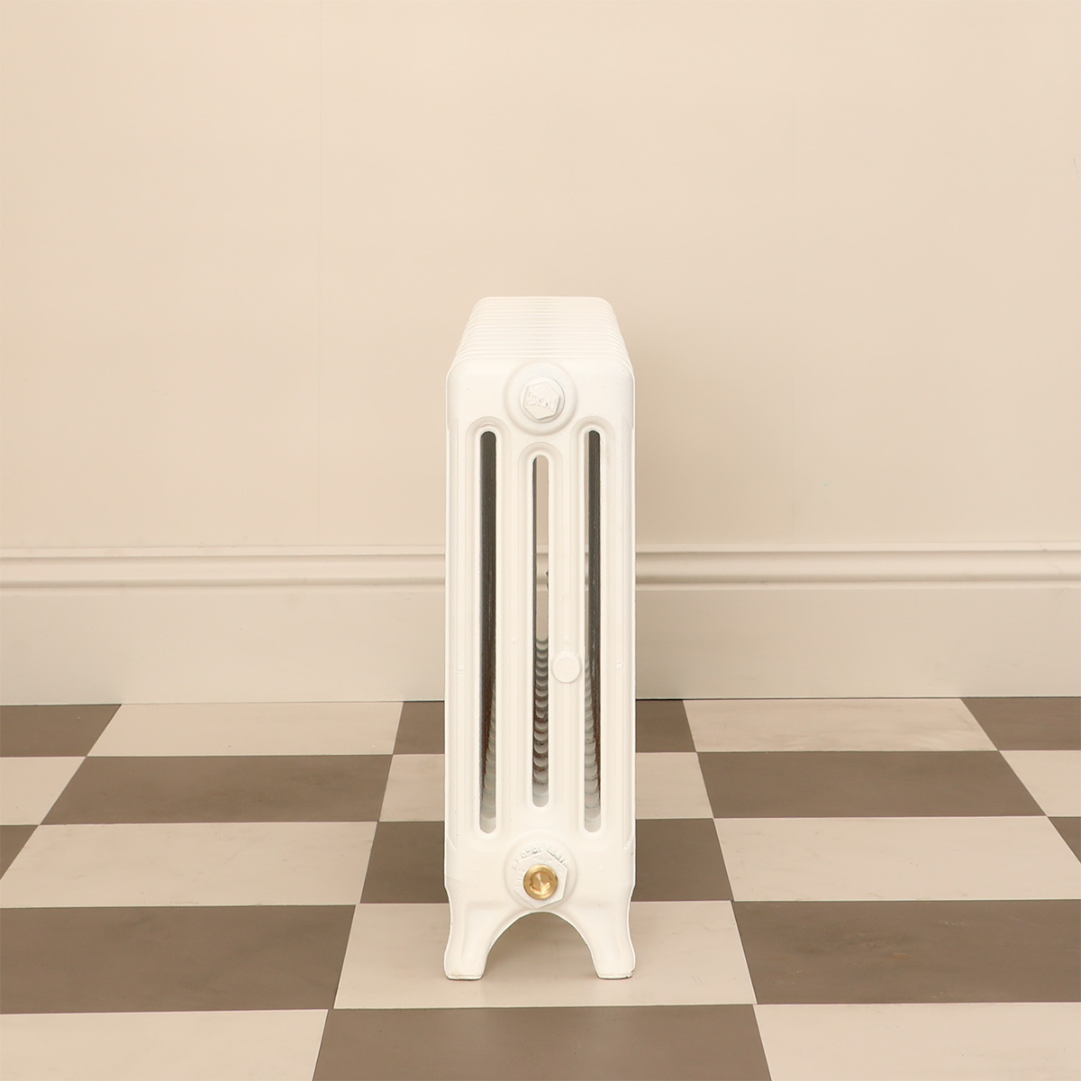 Neo Classic 4 Column 18in - Primed Cast Iron Radiator by Ideal Standard
