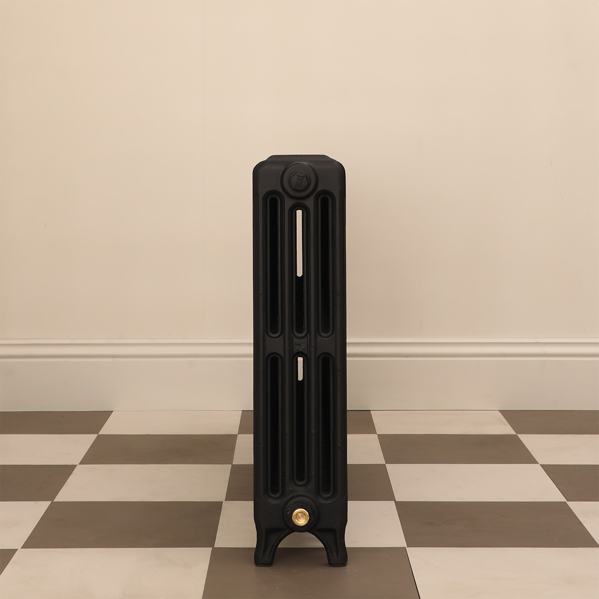 Neo Classic 4 Column 24in - Primed Cast Iron Radiator by Ideal Standard